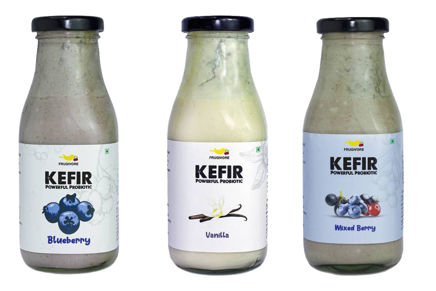 Kefir Blueberry + Mixed Berry Combo